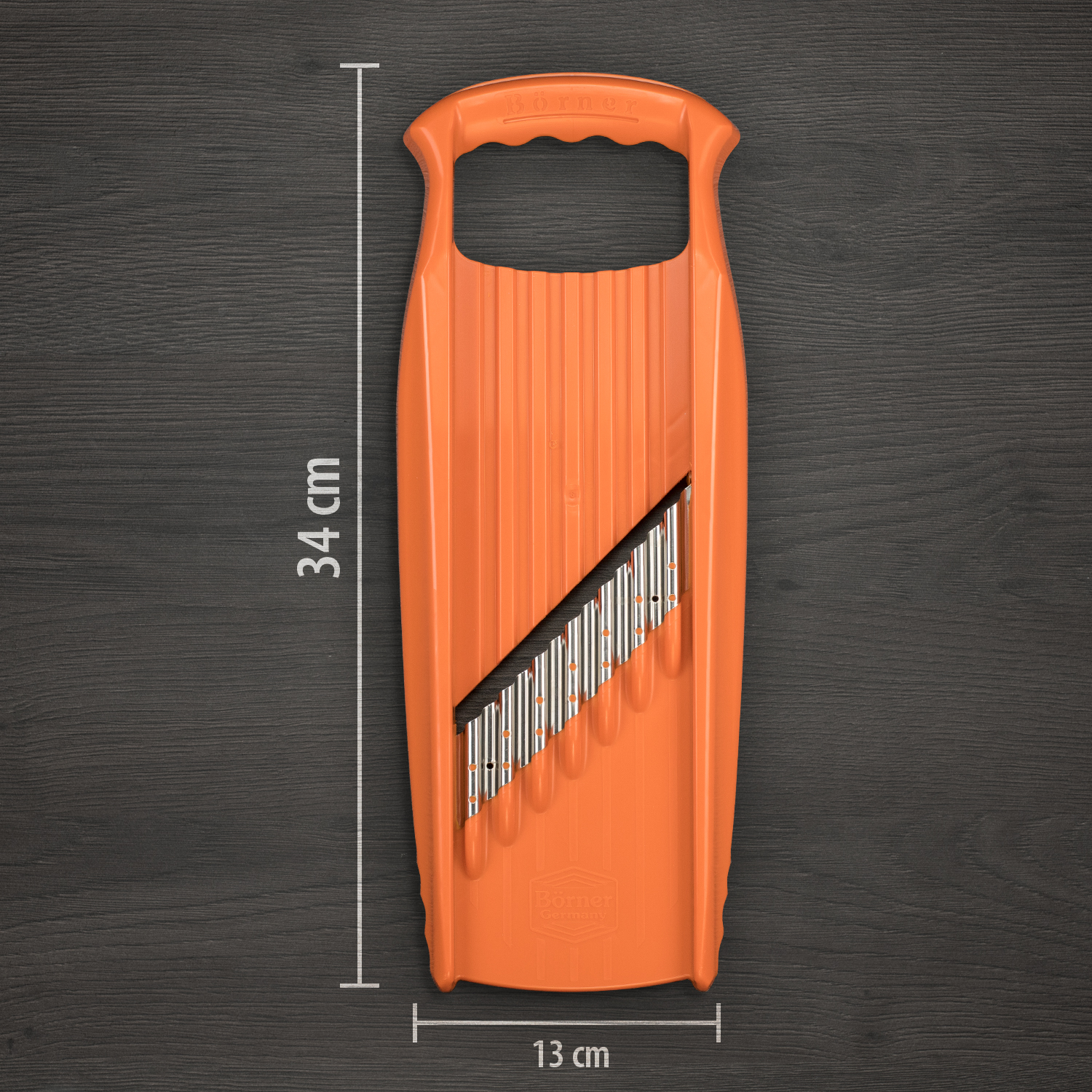 Börner wave- waffles cutter XXL - for wave cut fries and more - Börner UK