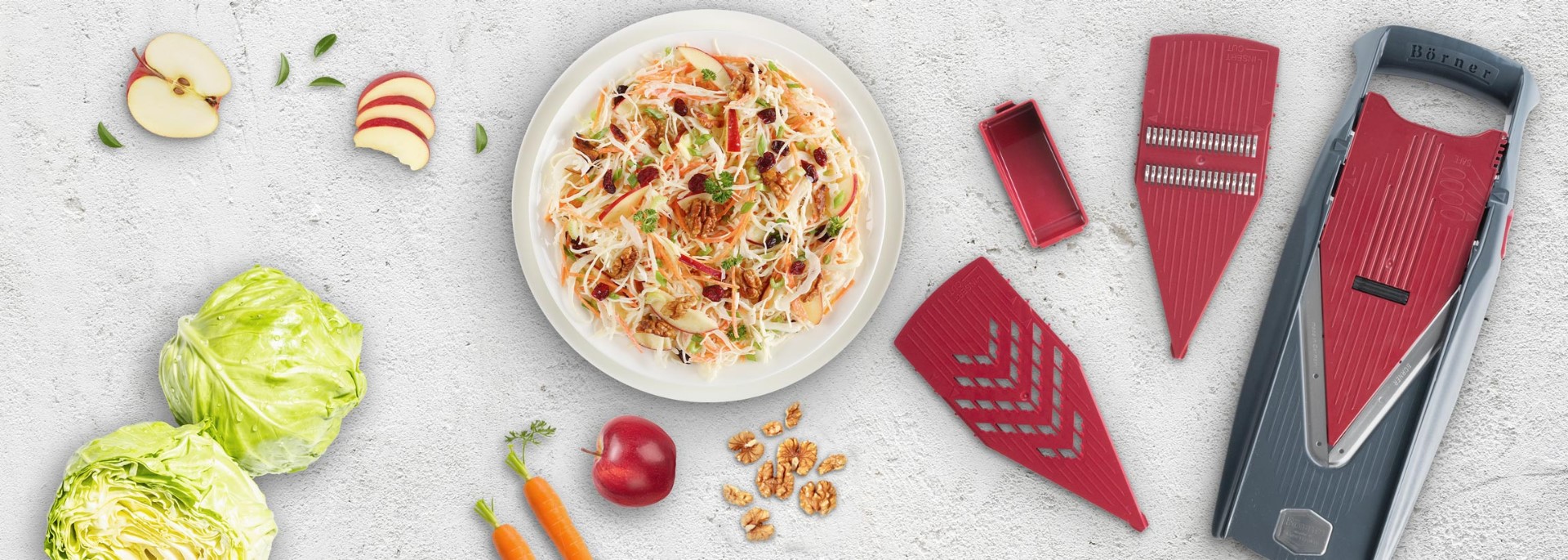 Borner UK - Kitchen Slicers and Graters, high Quality from Germany